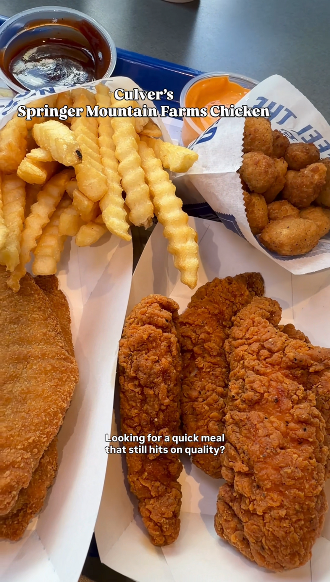 Culver's and Springer Mountain Farms : Simply Superior 🔥 – ServingLooksATL